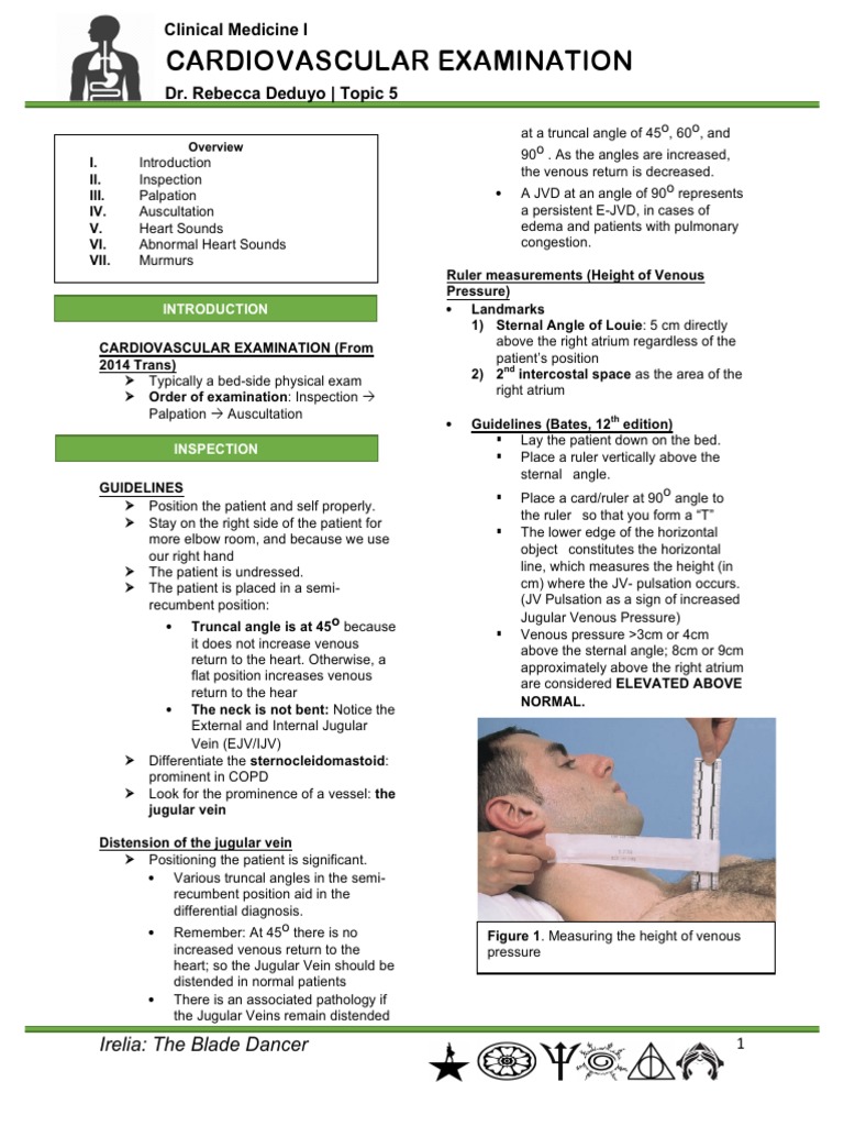 Cardiovascular Examination IBD | PDF | Diastole | Heart