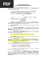 Job Order Contract Template Philippines | PDF | Sole Proprietorship ...