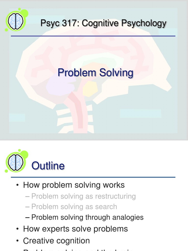 Understanding Cognitive Problem Solving: An Exploration of Analogical ...