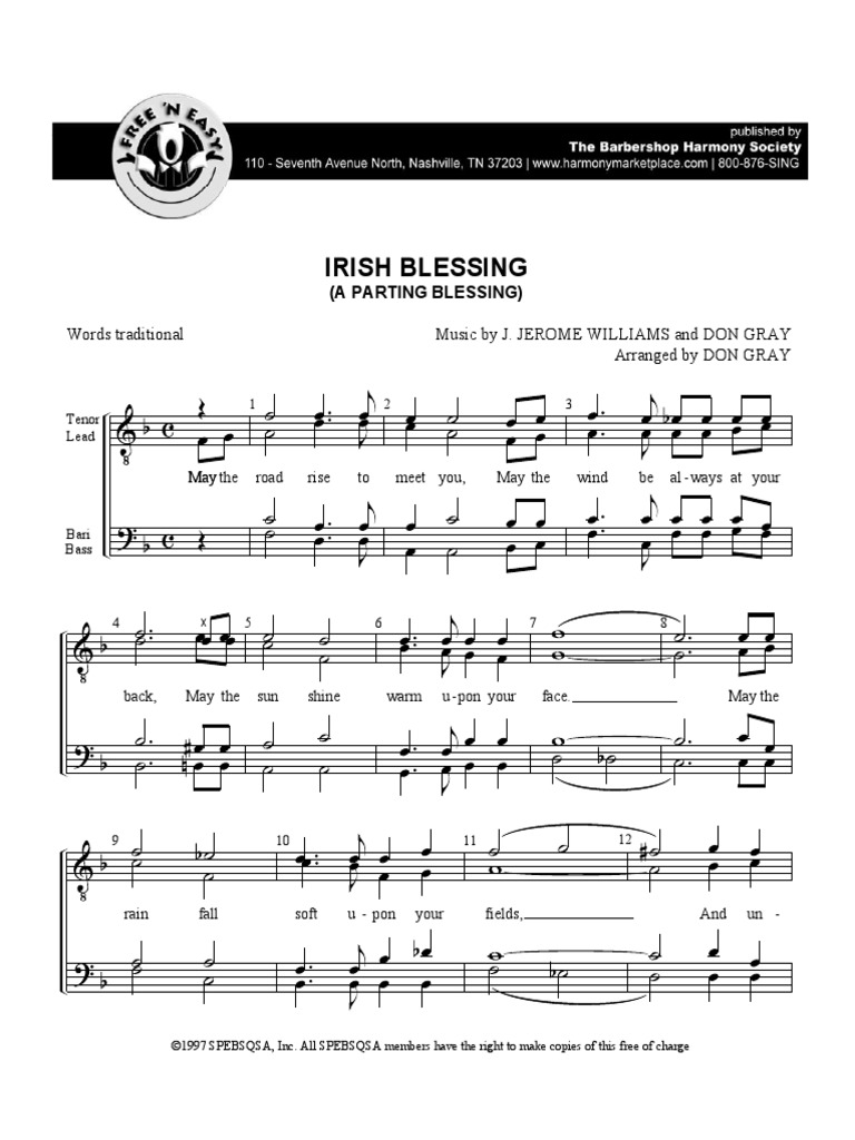 Irish Blessing | PDF