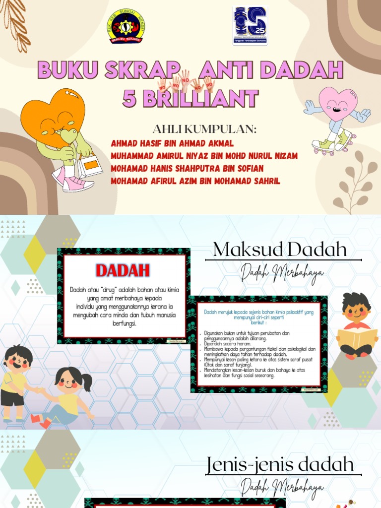 Buku Skrap Anti Dadah 2023 | PDF