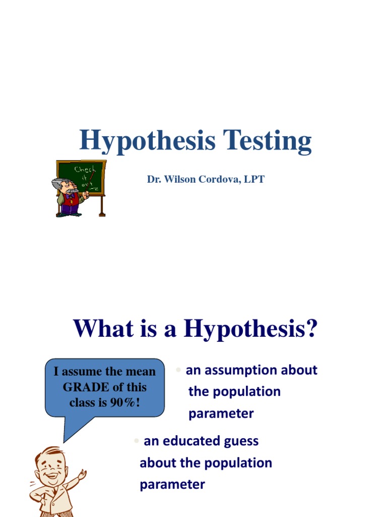 Hypothesistesting Stat Pdf Statistical Hypothesis Testing Hypothesis