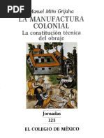 Obrajes y Textiles en el Virreinato 1604 | PDF | Nueva españa | México
