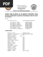 Barangay Resolution On BDRRMC | PDF | Emergency Management | Disaster ...