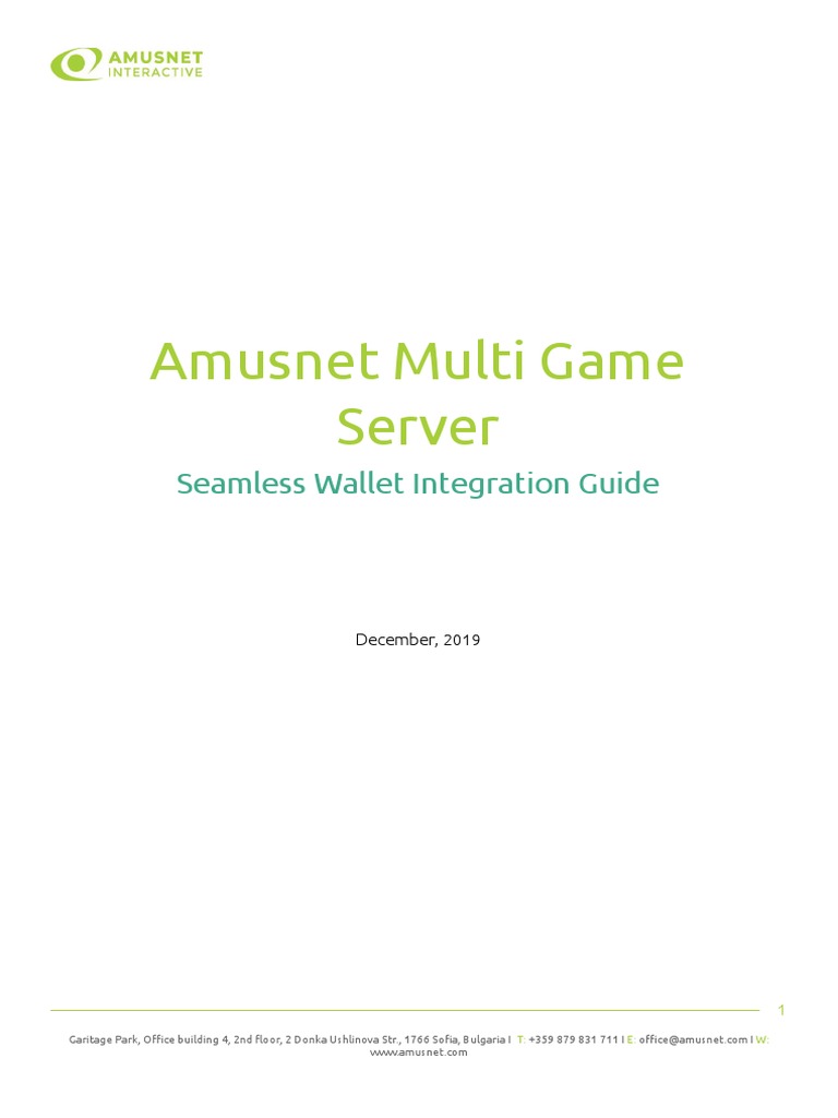 Amusnet Seamless Integration Guide v1.17 | Download Free PDF | Transport Layer Security | Computing