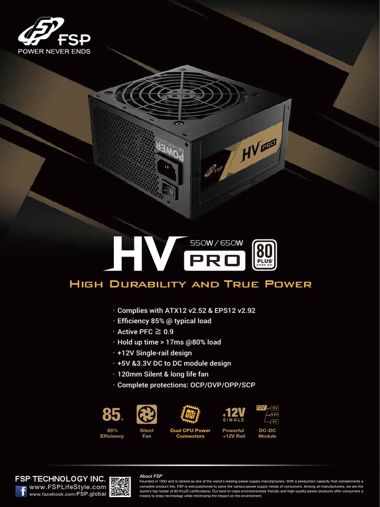 HV PRO-A4 Flyer - v5 | PDF | Manufactured Goods | Office Equipment