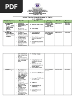 Action Plan in Ok Sa Deped 2023-2024 | PDF | Waste | Waste Management