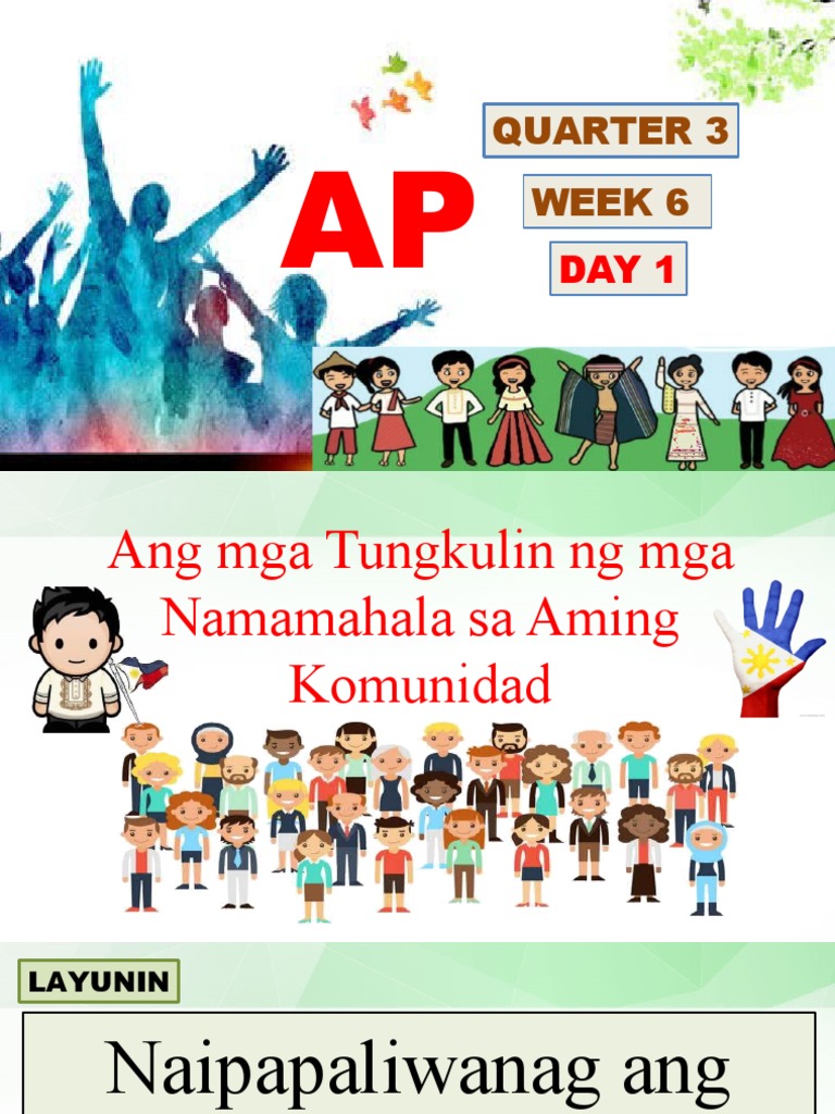 Ap Q3 Week6 Days-1-5 | PDF