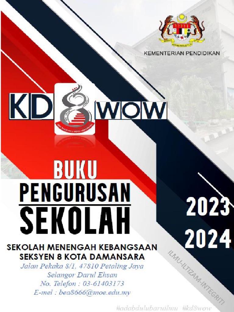 Terkini (4) Buku Pengurusan Sekolah 2023 | PDF