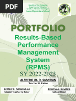 Free Rpms Template Blue 2023 | PDF | Learning | Curriculum