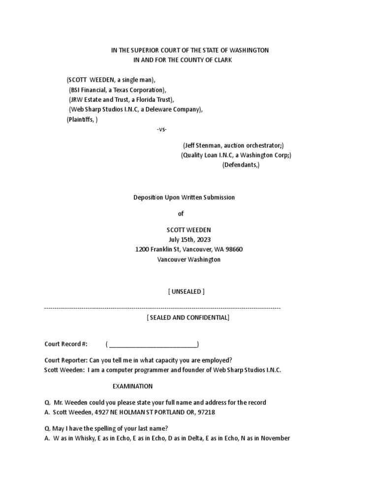 Petition For Injunction Order and Motion For Summary | PDF ...