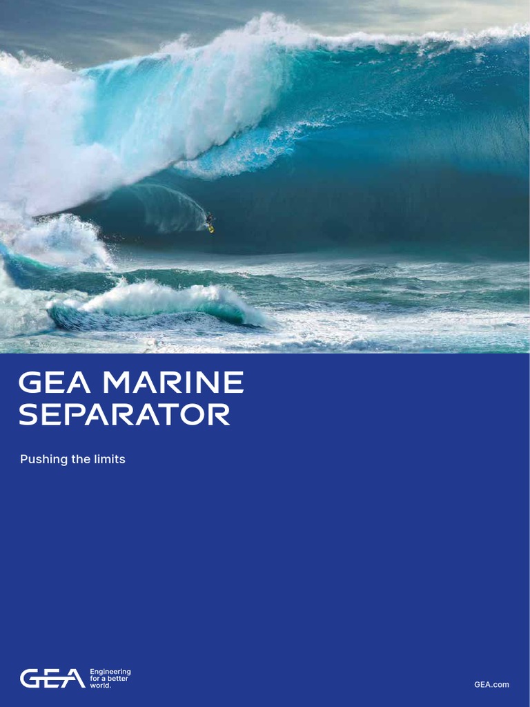 GEA Marine Separator - tcm11 108810 | PDF | Computing