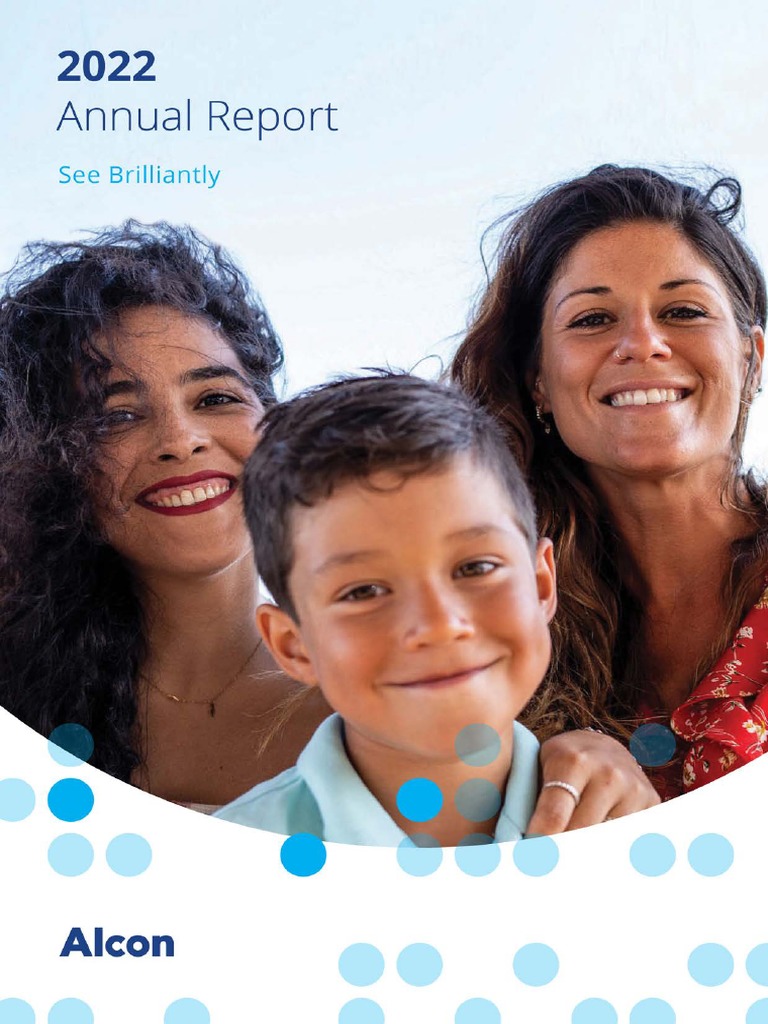 Alcon Annual Report 2022 | PDF | Visual Impairment | Contact Lens