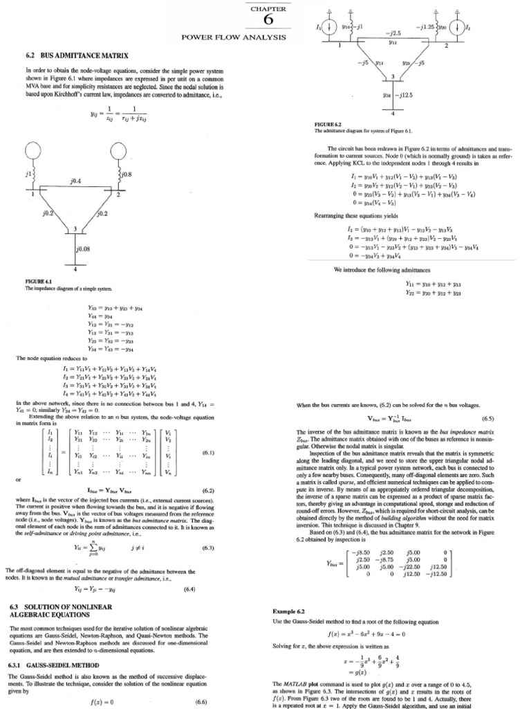Power Flow Analysis | PDF