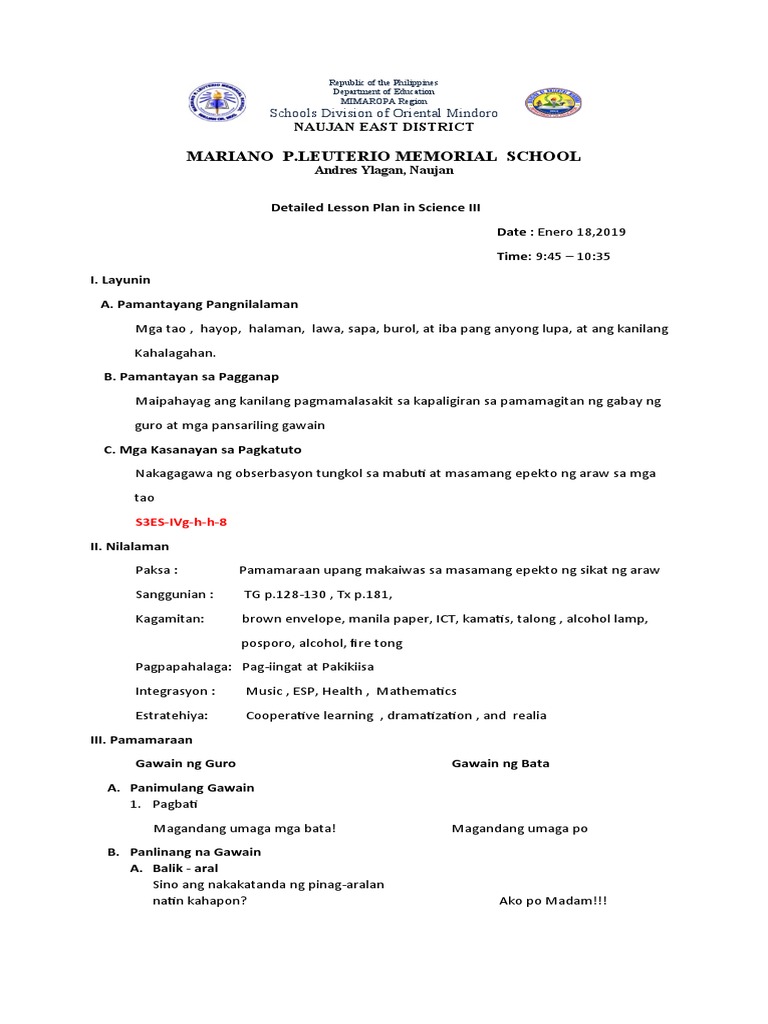 Detailed LP Science | PDF