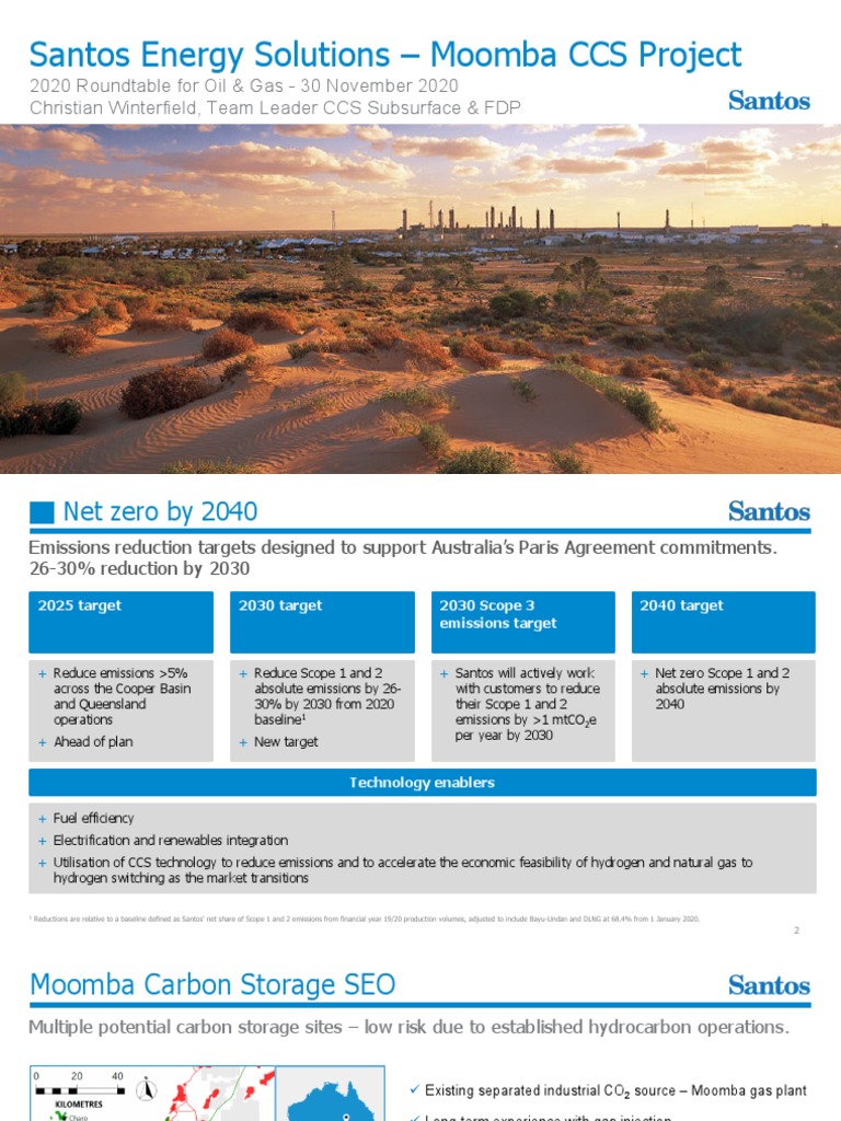 Winterfield Christian Moomba CCS Project 2020 Roundtable For Oil and ...