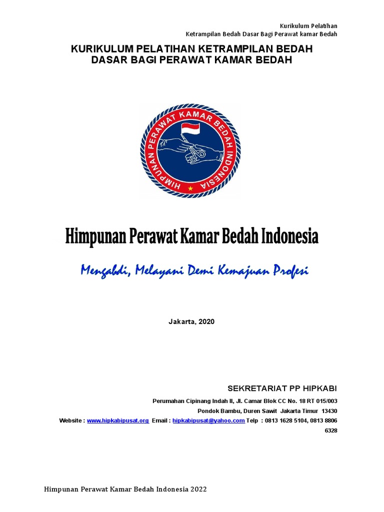 Kurikulum Bedah Dasar Hipkabi - Tot | PDF | Teknologi & Rekayasa