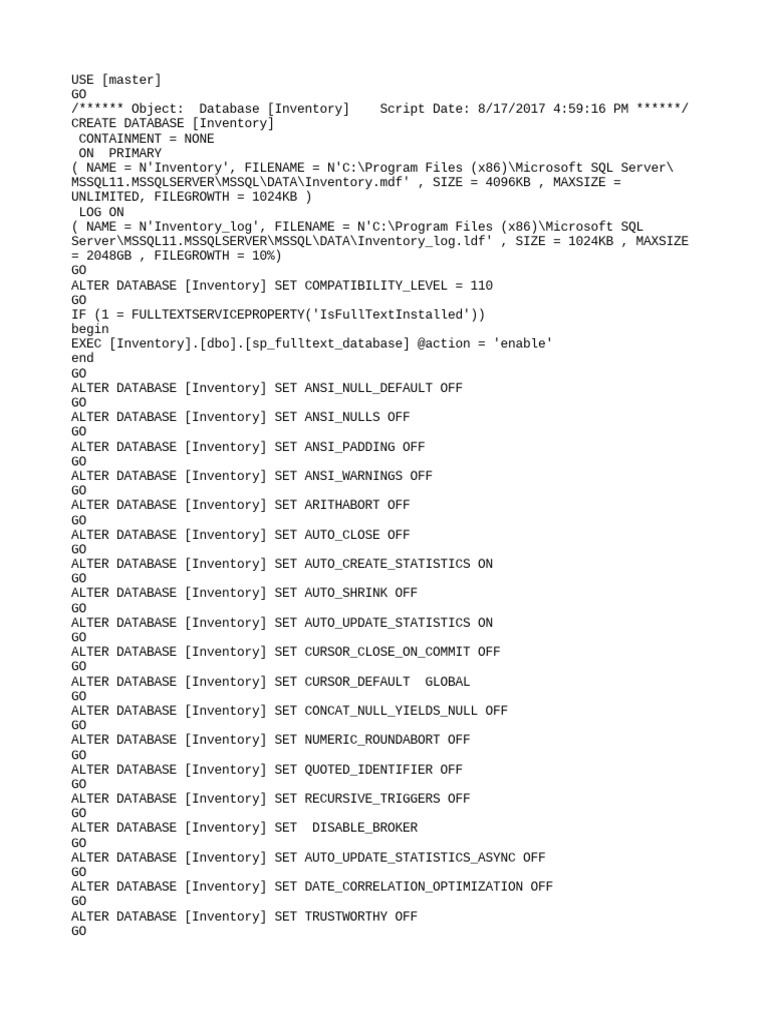 SQL | PDF | Microsoft Sql Server | Information Technology Management