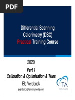 Operating Guide for DSC 250 | PDF | Differential Scanning Calorimetry ...