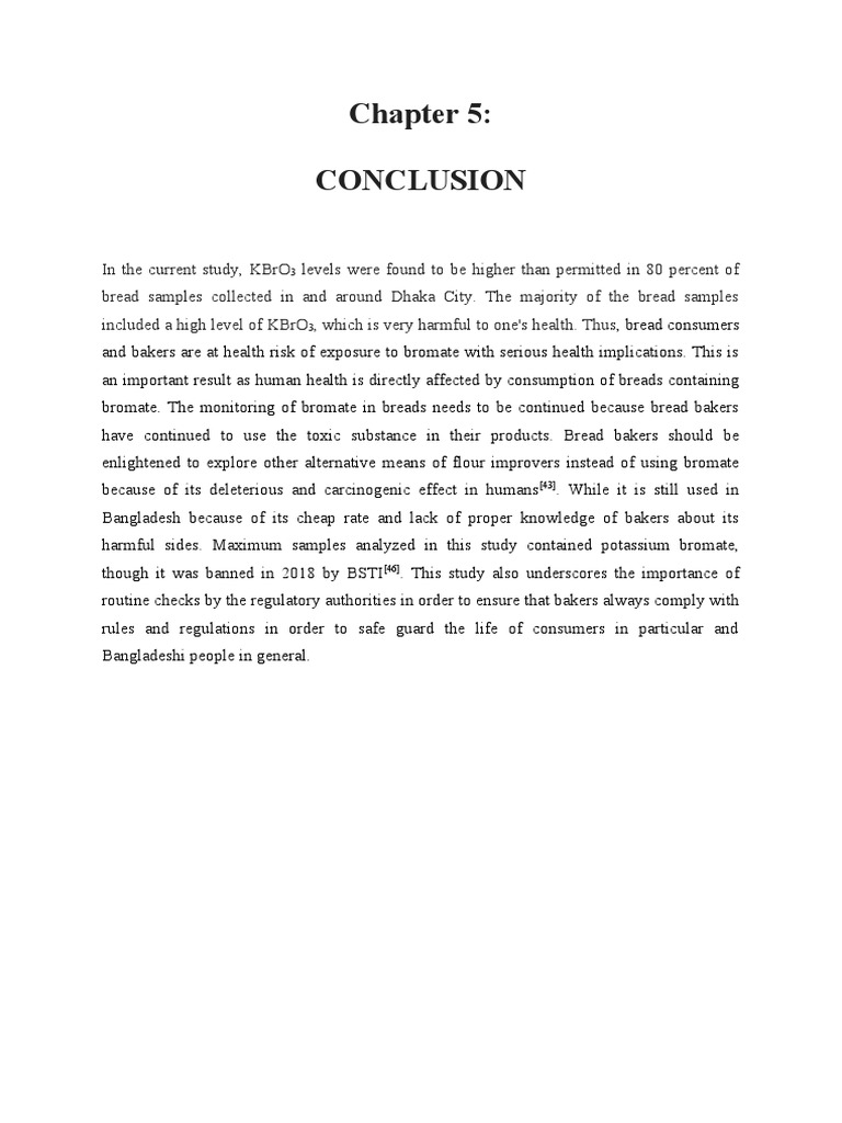 Chapter 5 Conclusion | PDF