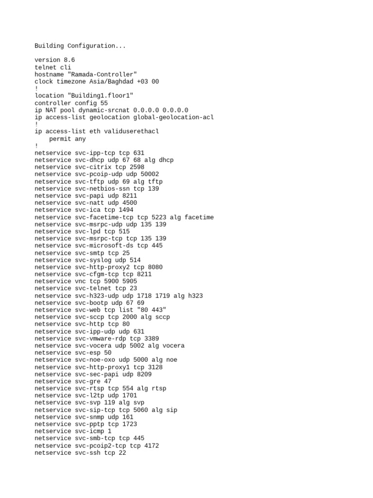 Ramada Controller | PDF | Internet Protocols | I Pv6
