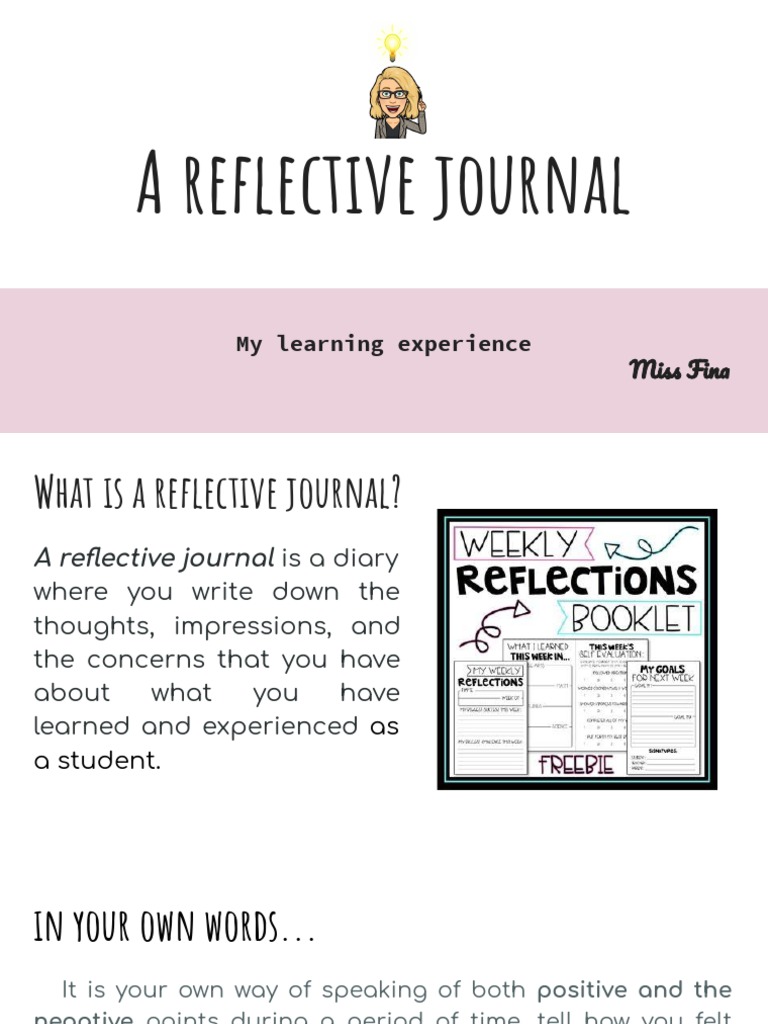 A Reflective Journal | PDF