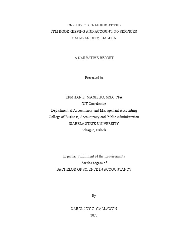 Title Page | PDF | Accounting | Cognitive Science
