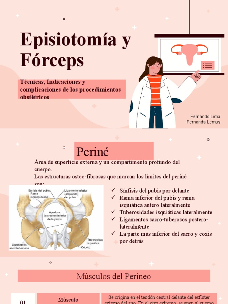 Técnicas y Complicaciones de Episiotomía y Fórceps | PDF | Parto ...