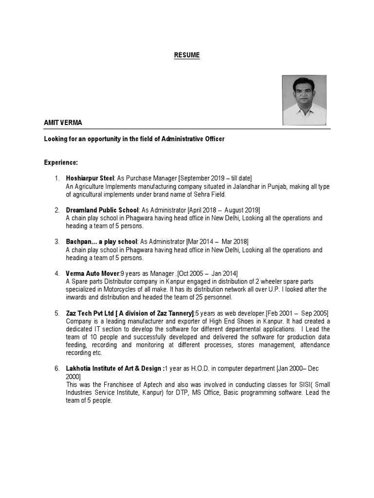 Resume | Download Free PDF | Computing
