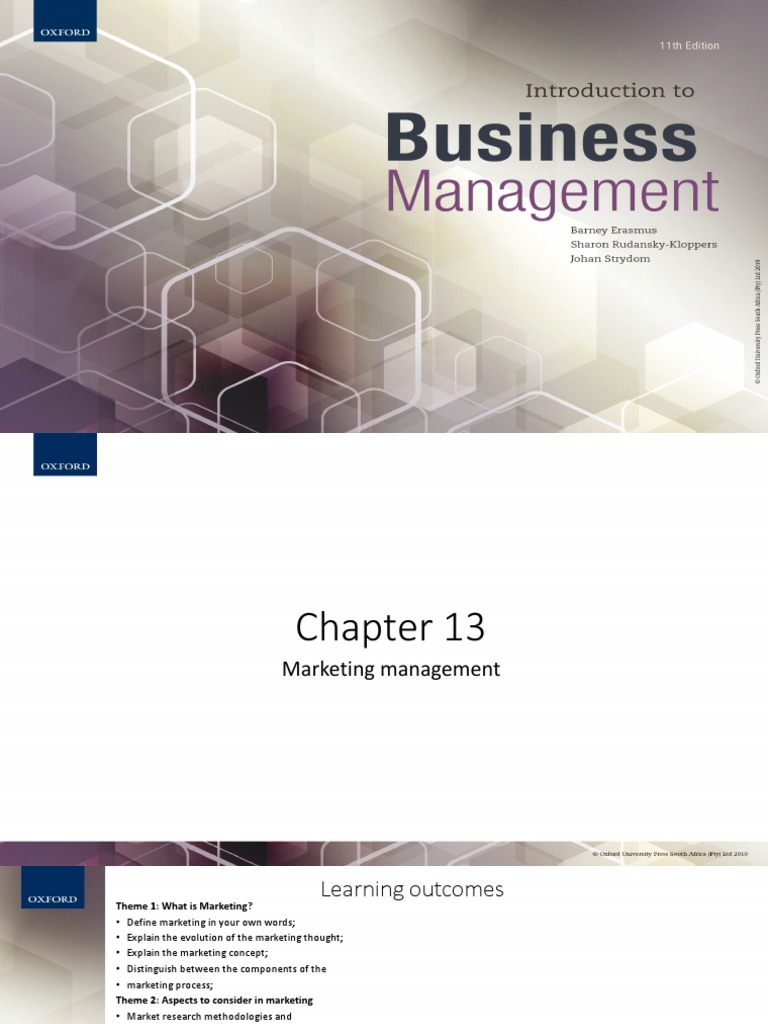Chapter 13 - Marketing Management V1 - 0 | PDF | Marketing | Marketing ...