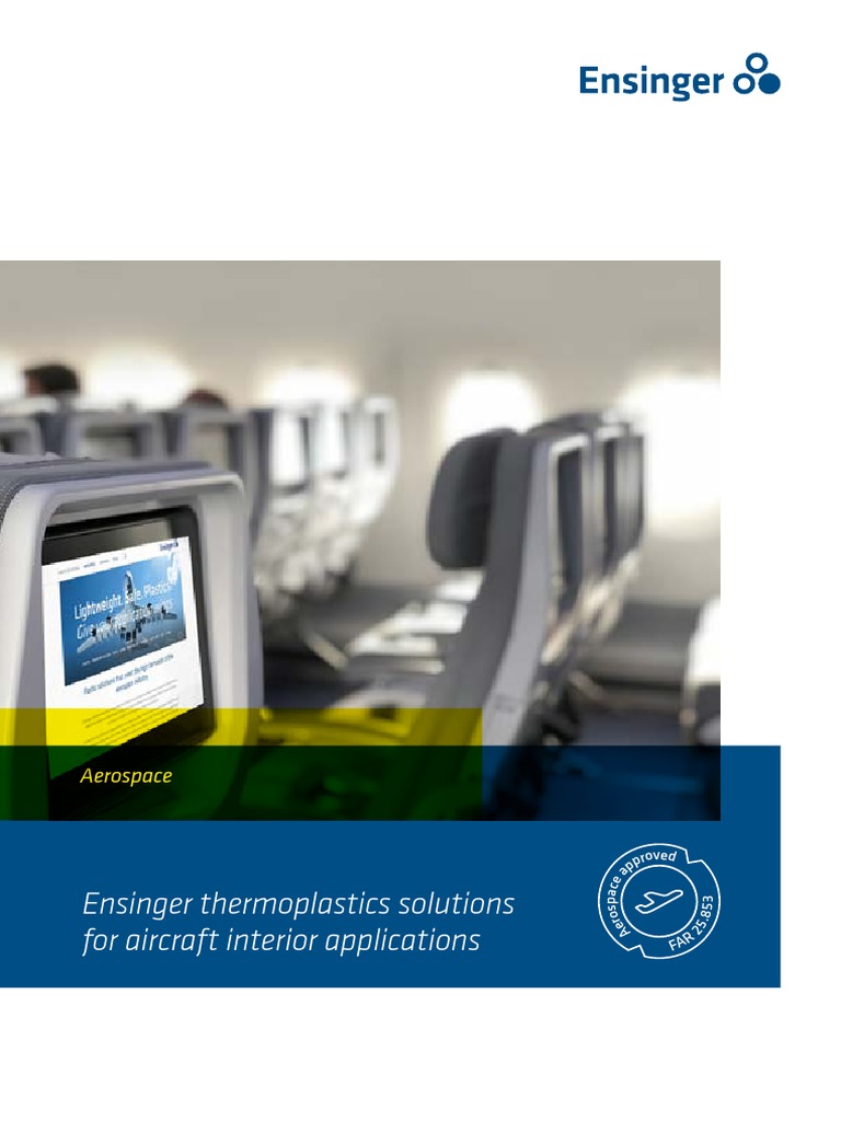 Brochure-Aerospace-Solutions For Aircraft Interiors Applications | PDF ...
