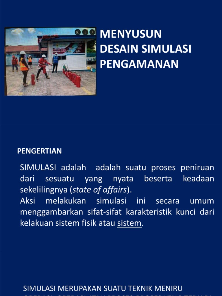 Desain Simulasi Pengamanan | PDF | Bisnis