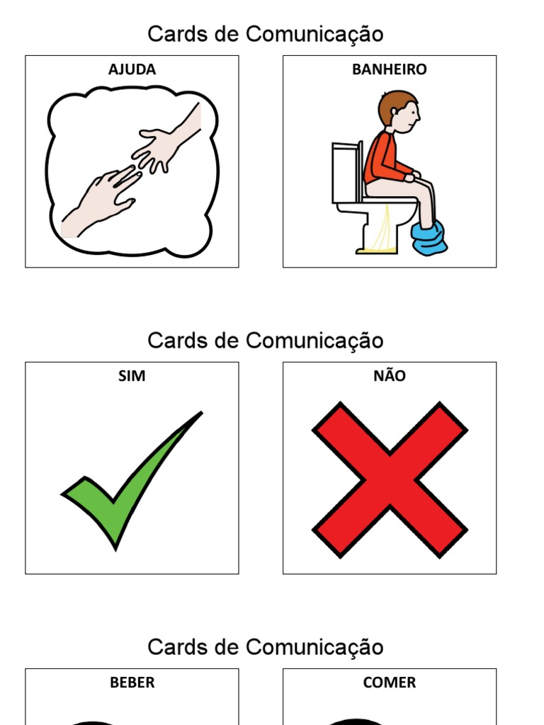 Rotina Visual e Pistas Visuais | PDF