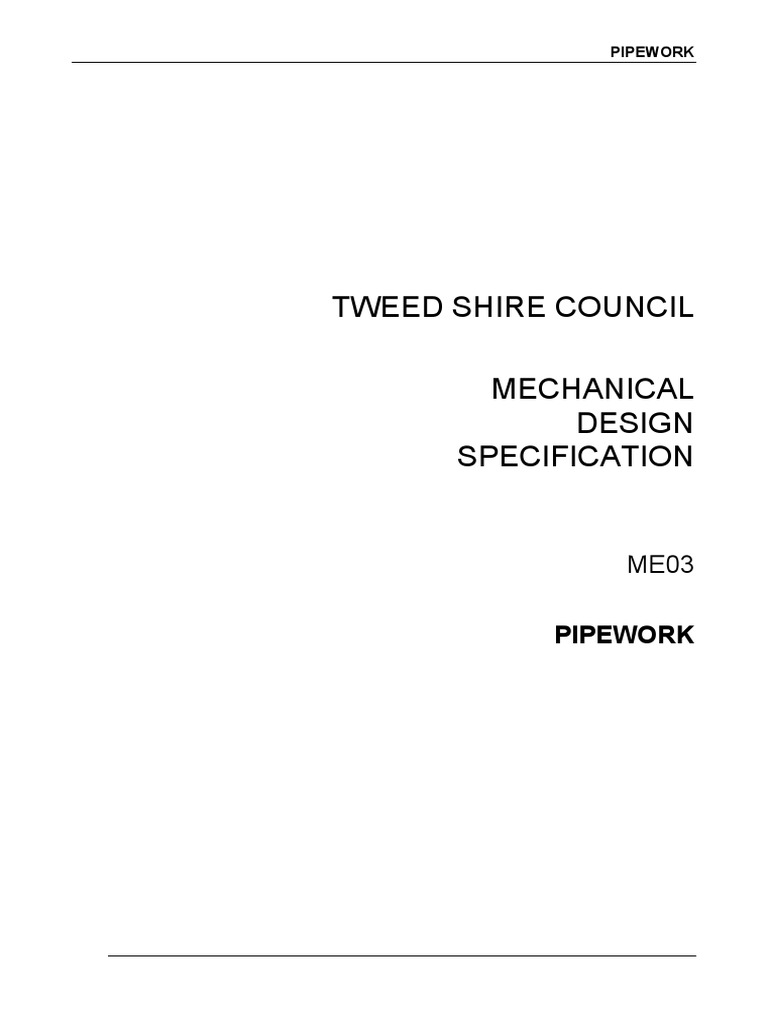 Me03 Pipework | PDF | Pipe (Fluid Conveyance) | Plumbing