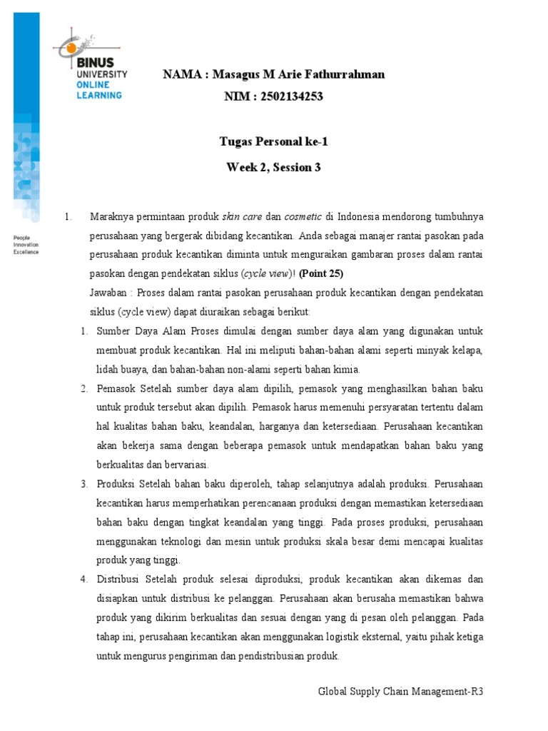 TP 1 - GSCM 2022 - GSCM - Fix | PDF