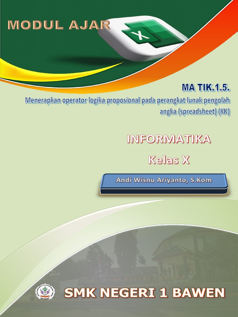 Modul Ajar Informatika - Menerapkan Operator Logika Proposional Pada ...