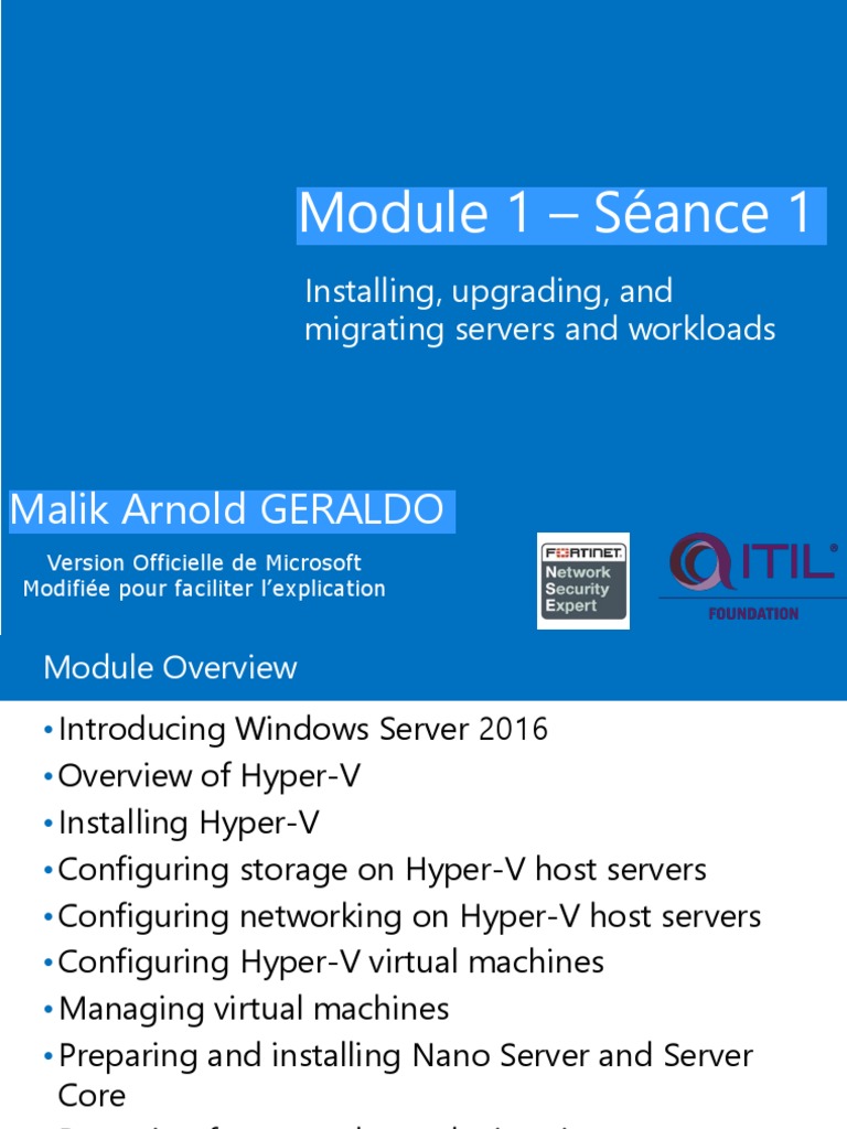 Windows Server 2016 Setup Guide | PDF | Hyper V | Microsoft Windows