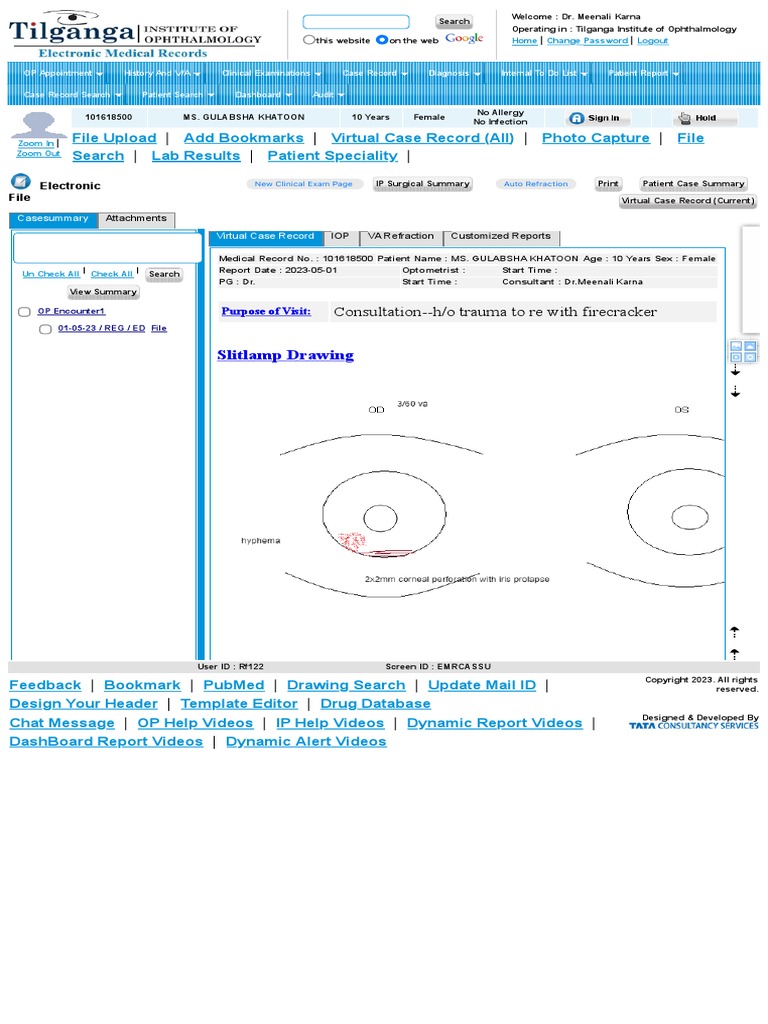 Ophthalmic EMR - (Your Machine IP Address Is 17 2 | PDF | Internet | Information Technology