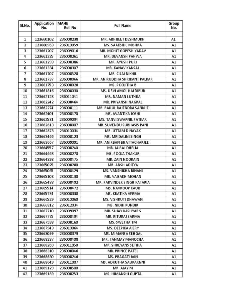 Batch 2023-25 - Schedule June 30 & July 1667 | PDF