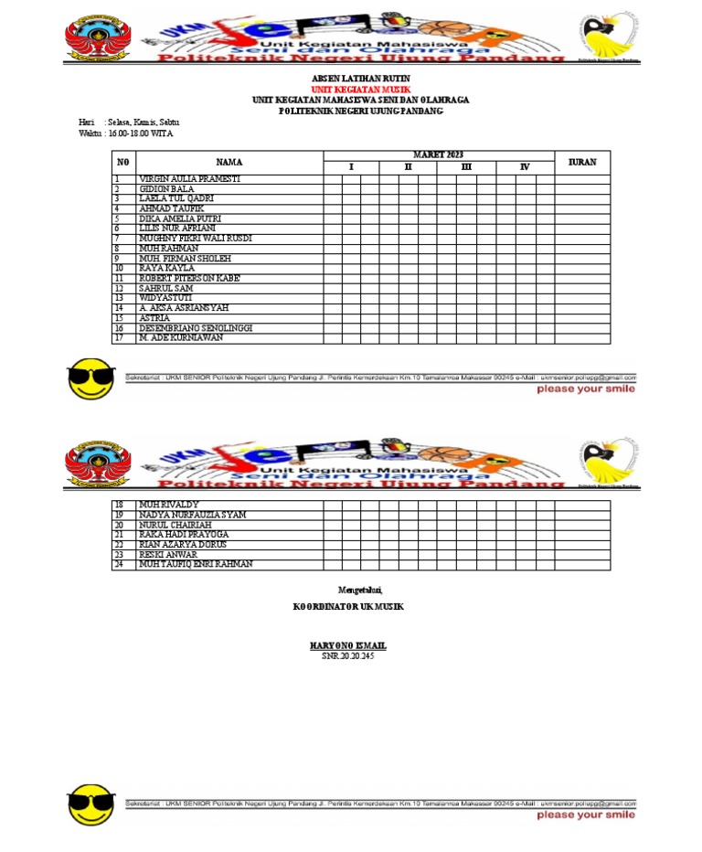 ABSEN UK MUSIK TW 1... | PDF