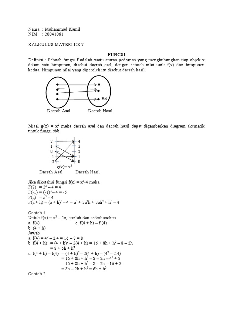 KALKULUS MATERI KE 7 Kamil Cristiano | PDF | Sains & Matematika | Komputer