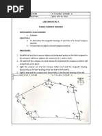 Δ X Δ Y Δ X Δ Y: Calculation Of Closed Traverse (Bowditch Method) | PDF ...