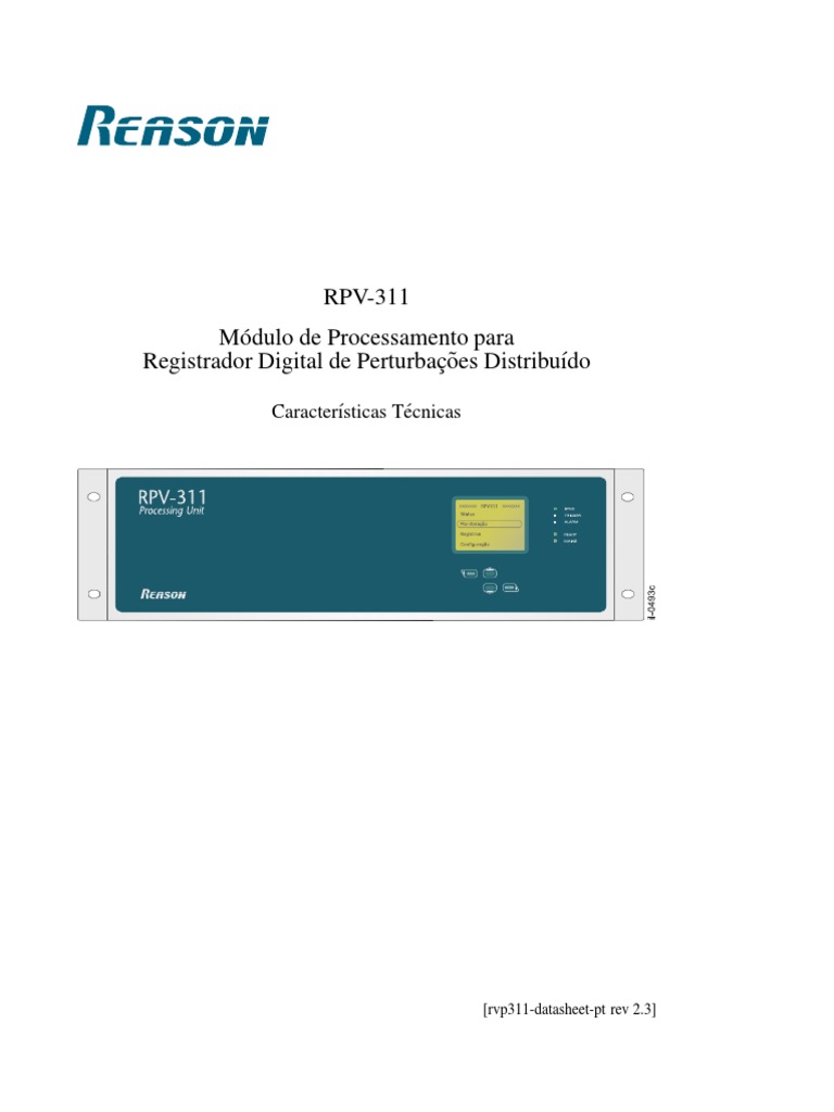 Rpv311 Datasheet PT | Descargar gratis PDF | Ethernet | Eletromagnetismo
