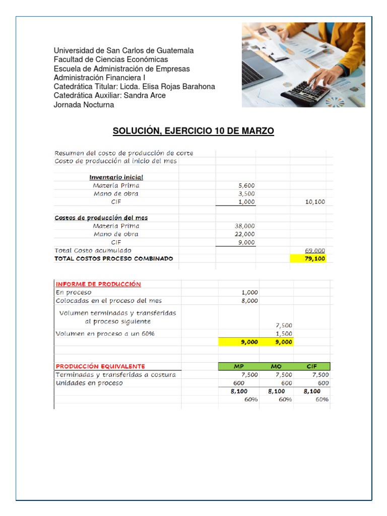Solución Ejercicio 10 Financiera 1 | PDF