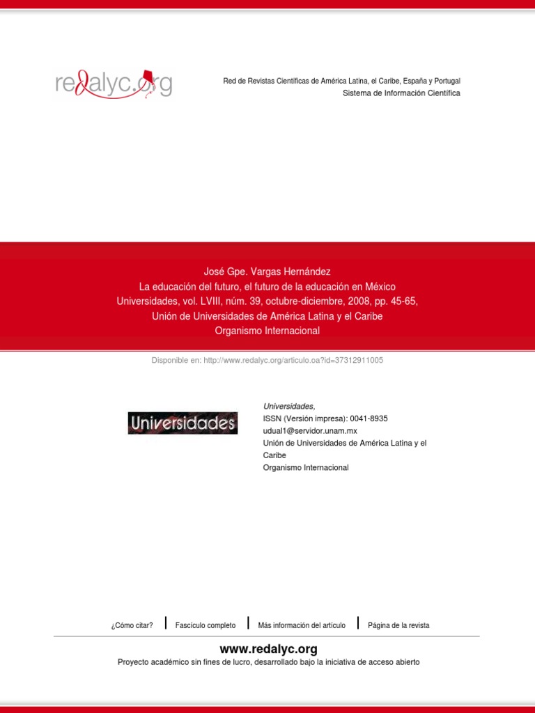 El Futuro de La Educacion en Mexico | PDF | México | Globalización