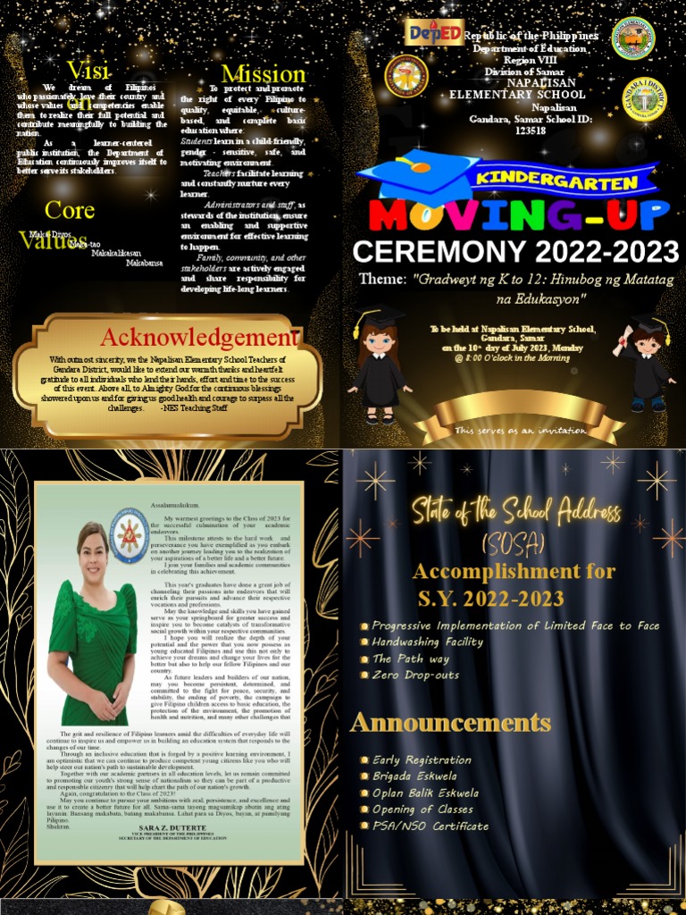 Kinder Programme Moving Up 2023 | PDF