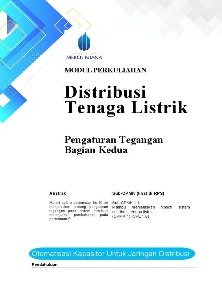Modul 10 DTL - Pengaturan Tegangan Bag 2 | PDF