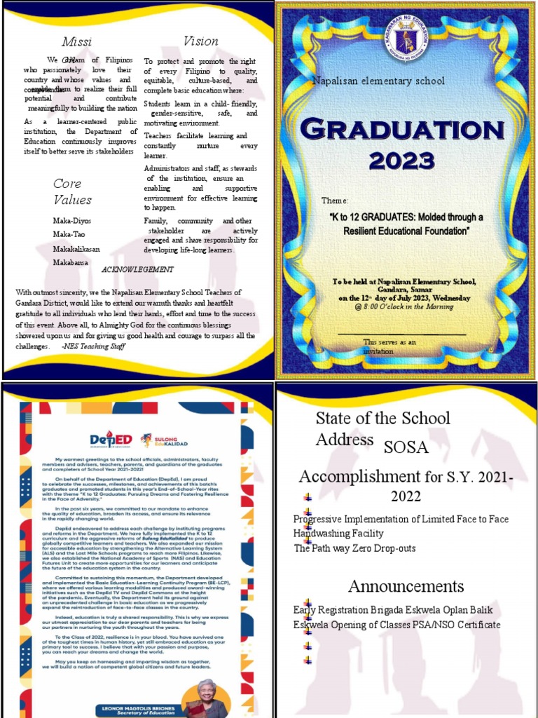 Graduation Programme S.Y. 2019-2020 | Download Free PDF | Learning ...