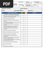 Aisc Audit Checklist For QC Manager | PDF | Welding | Construction