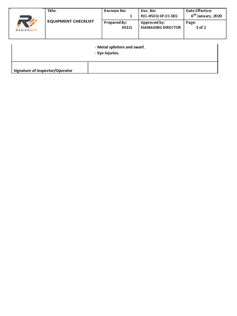 Lathe Machine Inspection | PDF
